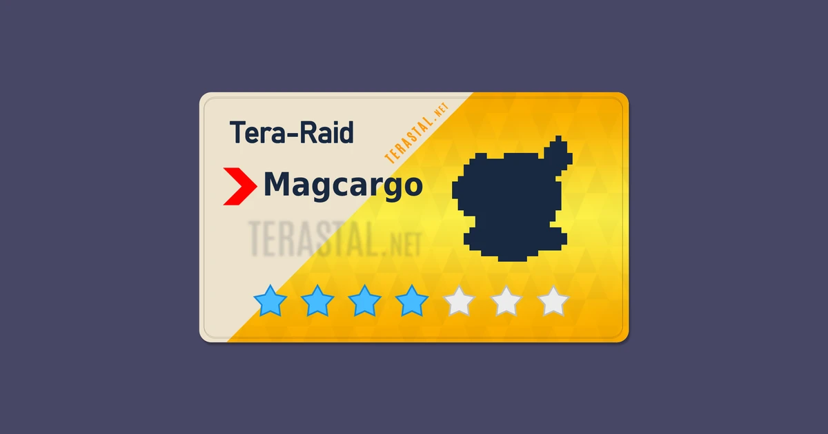 Tera Raid Magcargo 4 Star Dragon Counter and Guide — Terastal Calculator