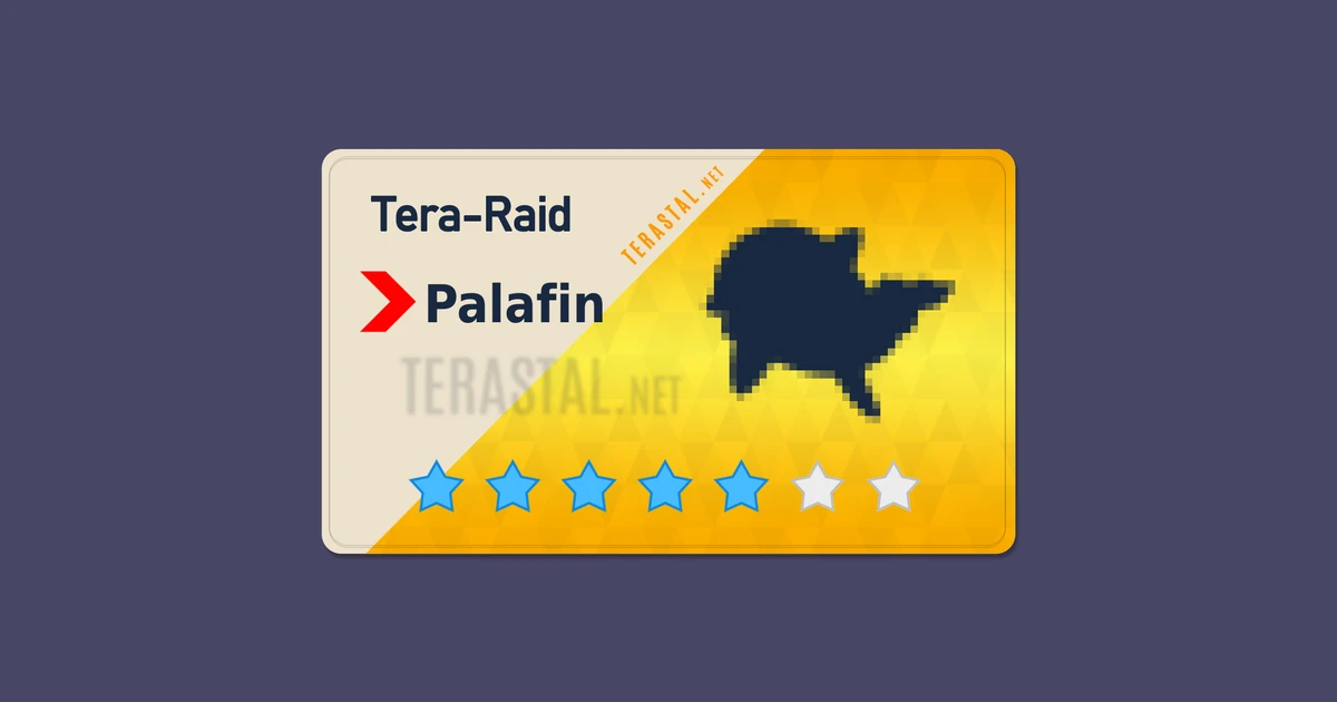 Tera Raid Palafin 5 Star Ice Counter and Guide — Terastal Calculator