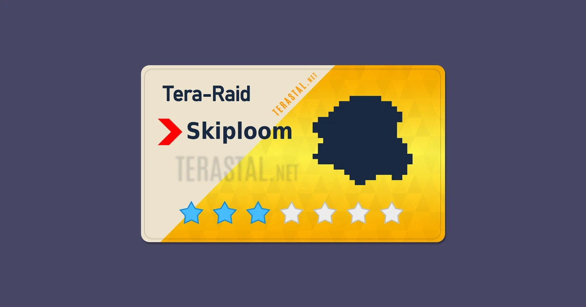 Tera Raid Skiploom 3 Star Steel Counter and Guide — Terastal Calculator